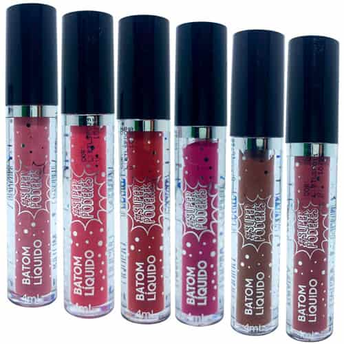 Batom Líquido Super Poderes | Kits de Make Atacado - Virtual Make ...