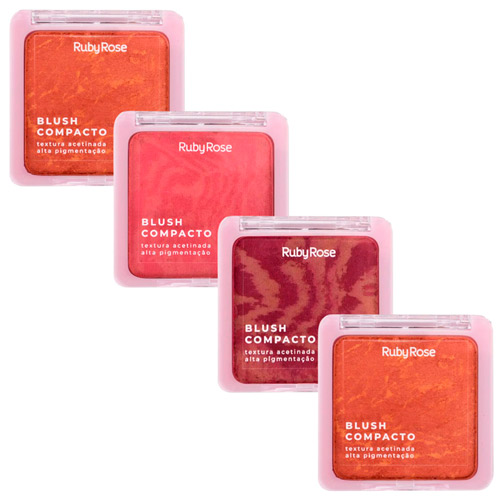 Blush Compacto Grupo 01 Ruby Rose | Distribuidora Ruby Rose - Virtual ...