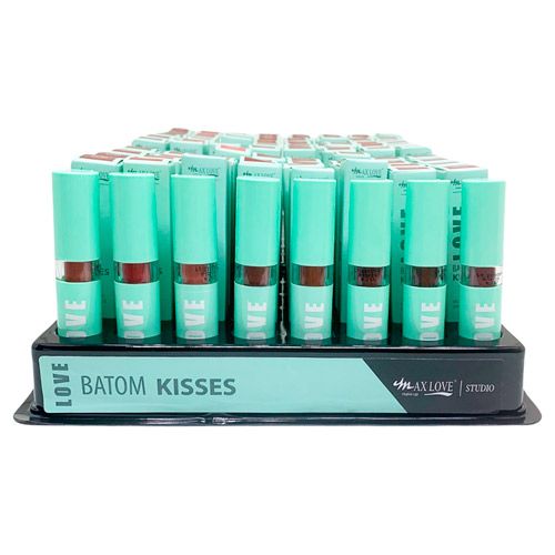 Batom Bastão Kisses Love Max Love | Makes Atacado - Virtual Make ...