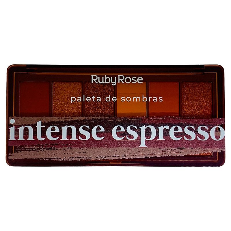 Paleta de Sombras Intense Espresso Ruby Rose | Revenda Make - Virtual Make | Fornecedora de ...