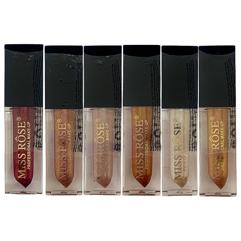Lip Gloss Shinny Gloss II Miss Rôse | Make Online - Virtual Make | Maquiagem Atacado p/ Revenda ...