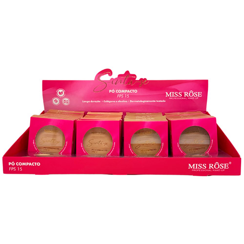 Pó Compacto FPS 15 Sinta-se Miss Rôse | Fornecedor de Maquiagem - Virtual Make | Maquiagem ...