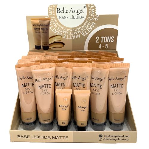 Base Líquida Matte Belle Angel | Fornecedor de Maquiagem - Virtual Make ...