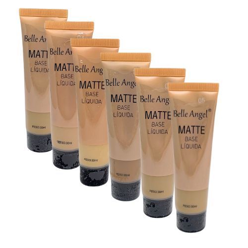 Base Líquida Matte Belle Angel | Revenda de Maquiagem - Virtual Make ...