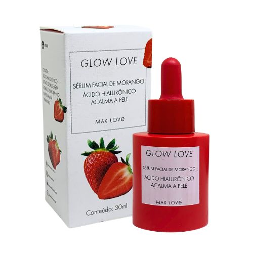 Sérum Facial de Morango Glow Love Max Love | Maquiagem Atacado - Virtual Make | Maquiagem ...