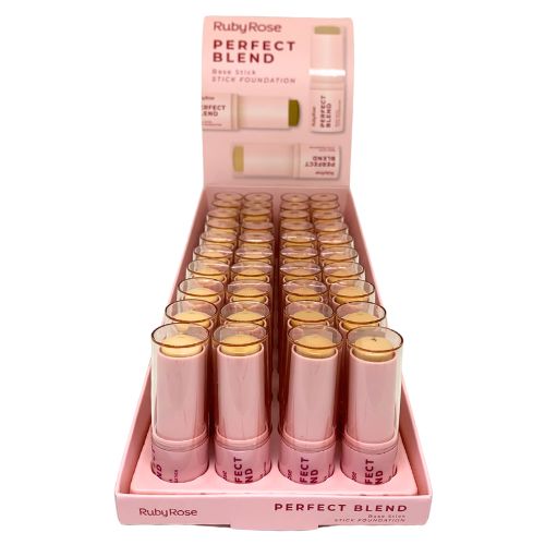 Base Stick Perfect Blend Ruby Rose | Fornecedor de Maquiagem - Virtual Make | Maquiagem Atacado ...