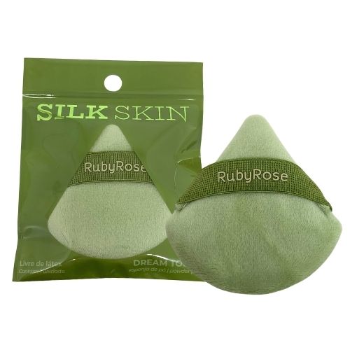 Esponja Ruby Rose Dream Touch Silk Skin p/ Pó 1 unid - Virtual Make ...