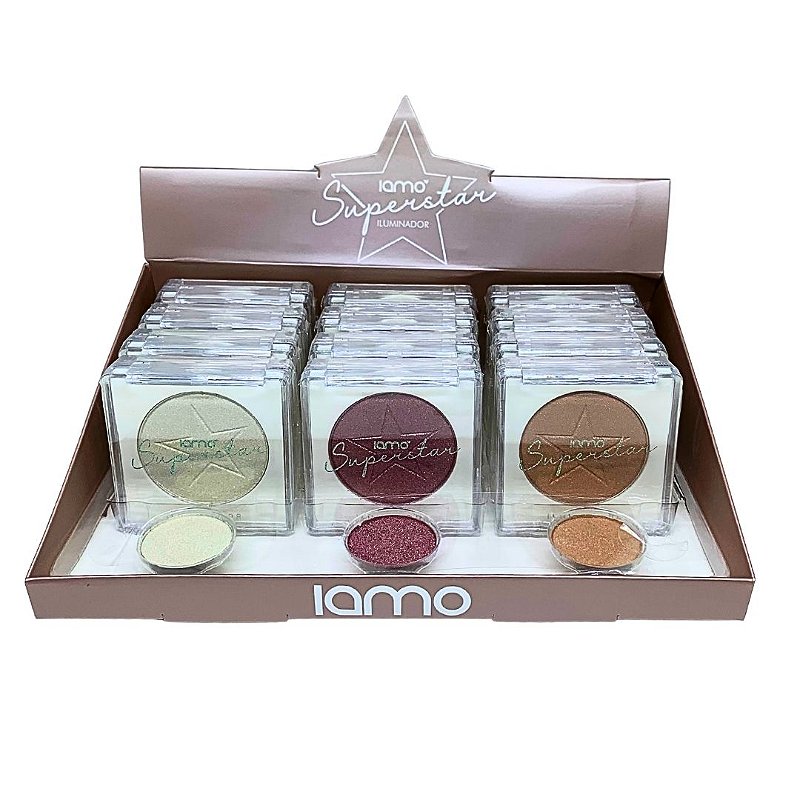 Iluminador Superstar Iamo Box 12 Unidades Atacado - Virtual Make ...