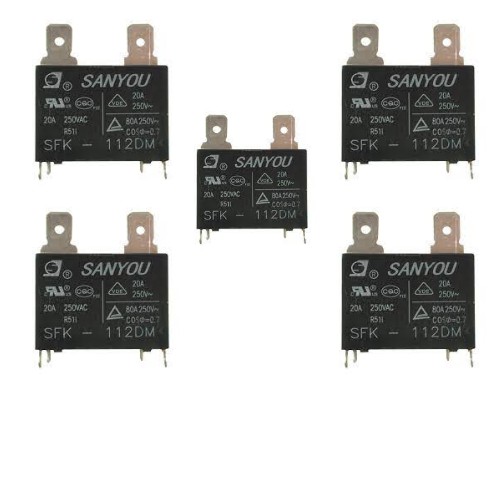 RELE DE PLACA ELETRONICA CONVENCIONAL ATE - 20 AMPERES - 5 UNIDADES ...