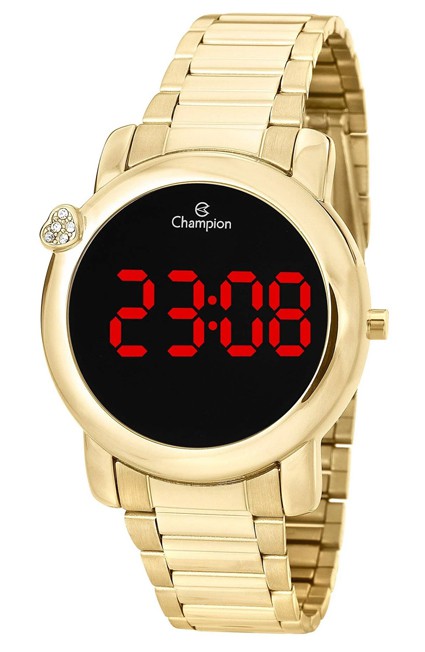 RELÓGIO CHAMPION DIGITAL CH48064H FEMININO - A Joia - As Melhores ...