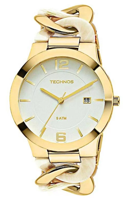 RELÓGIO TECHNOS ELEGANCE UNIQUE 2115UK/4B FEMININO - A Joia - As ...