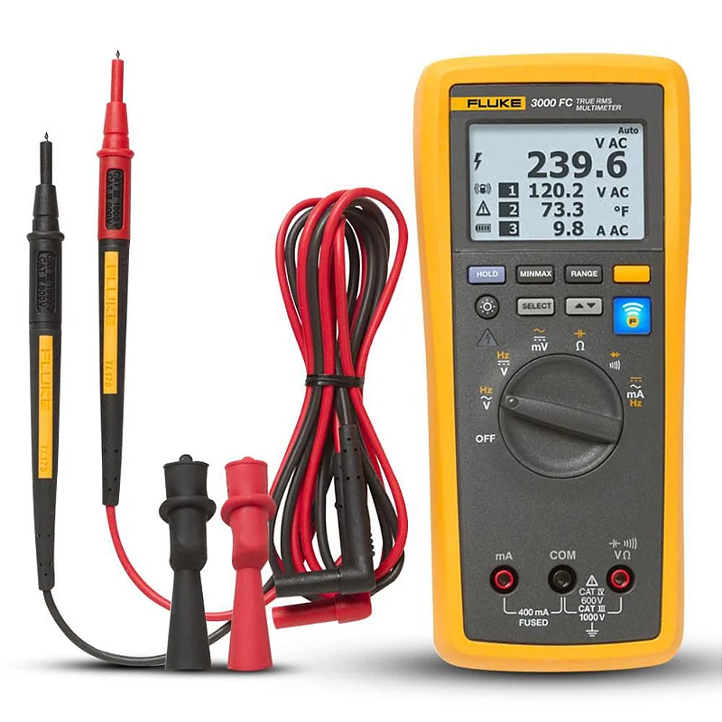 FLUKE-3000FC - MULTÍMETRO SEM FIO FLUKE 3000 SÉRIE FC - Macaetec ...