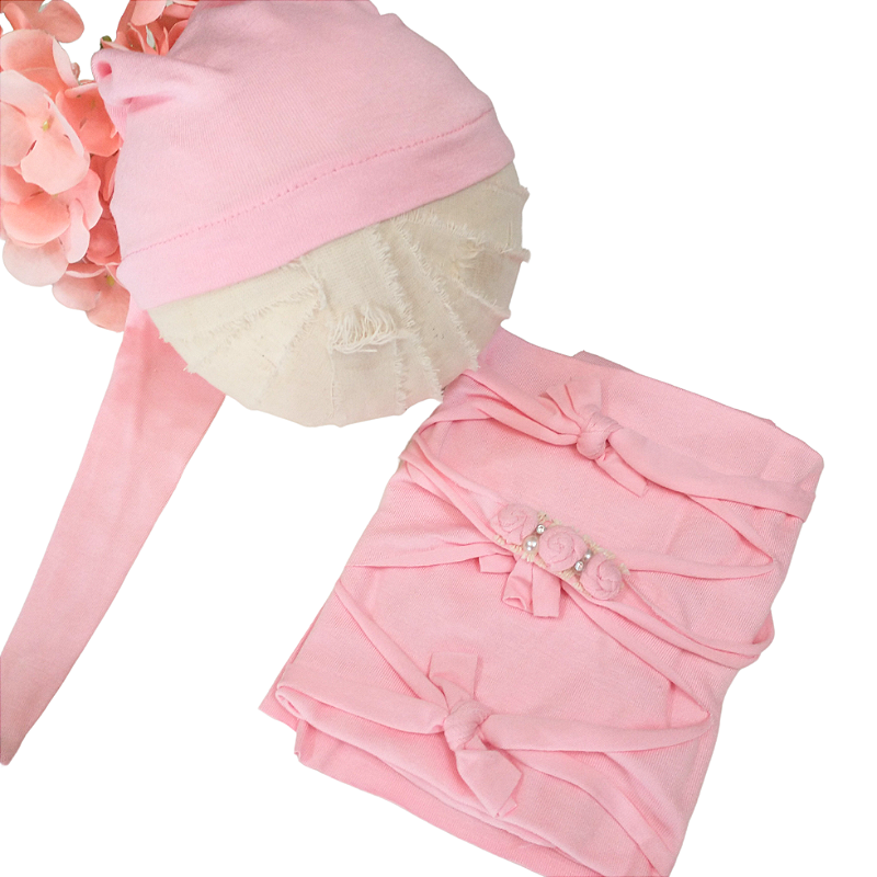 WRAP SLIM ROSA | Props Newborn - Zeza Ventrameli