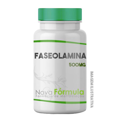 FASEOLAMINA 500MG - Nova Fórmula - Farmácia de Manipulação