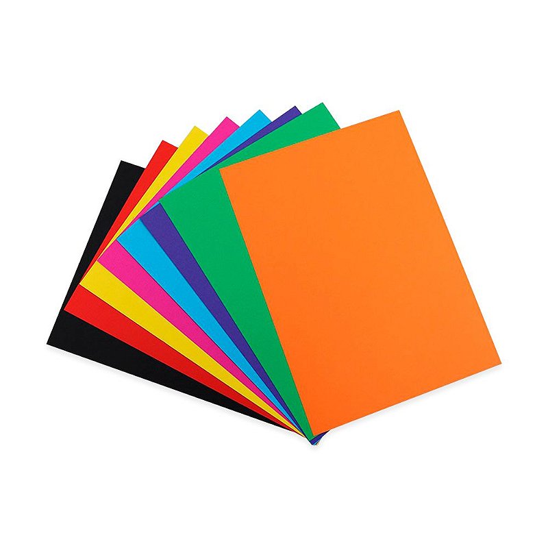 Papel Color Plus 180g A4 Pacote com 20 folhas - Pérola Papelaria ...
