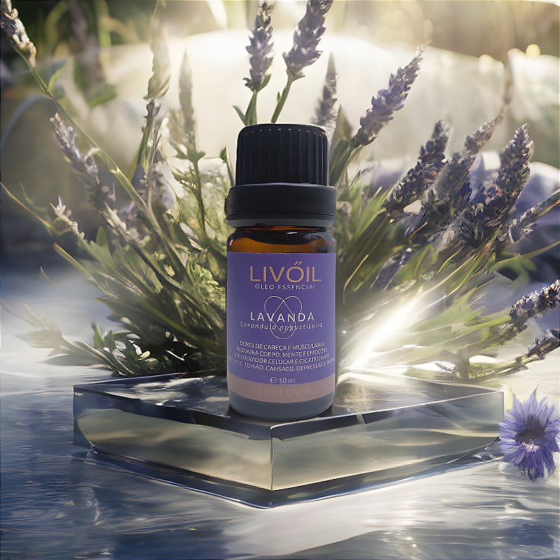 ÓLEO ESSENCIAL DE LAVANDA ORGÂNICO 10ML - DIEGO SALGUEIRO