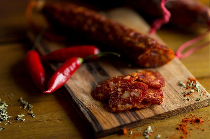 CHORIZO ESPANHOL CURADO PICANTE (170g) - B Beer Gourmet