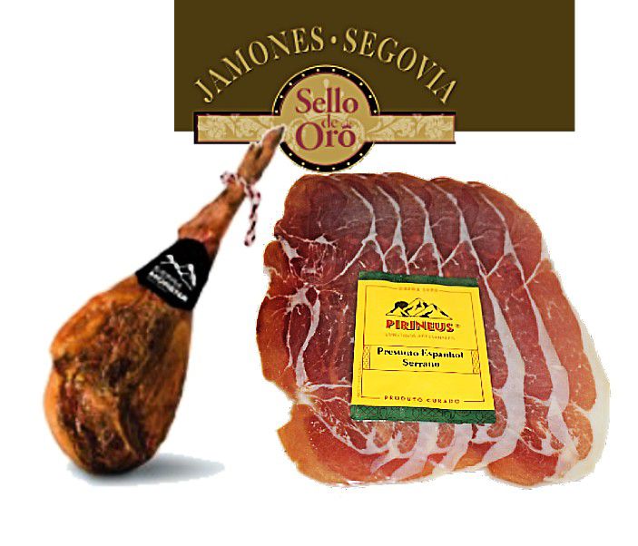 Jamón Serrano Segovia 12 meses fatiado (Espanhol) - B Beer Gourmet