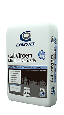 CAL VIRGEM CARBOTEX 20KG - Guaxucabos