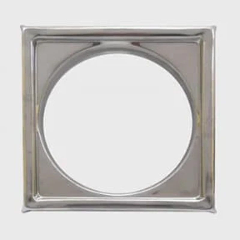 CAIXILHO INOX QUADRADO 10X10 - Guaxucabos