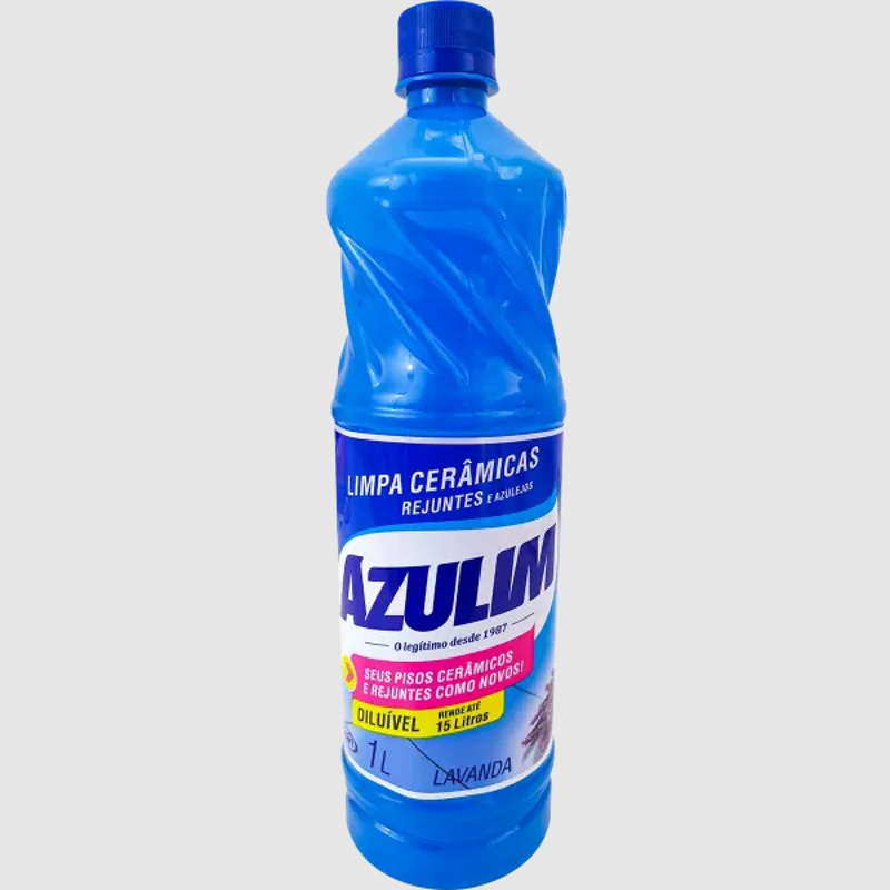 AZULIM LIMPA CERÂMICAS E AZULEIJOS 1 LITRO - Guaxucabos