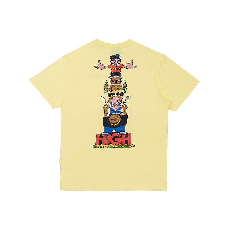 Camiseta High Totem - Soft Yellow - Compacto - A Primeira Sneaker Shop ...