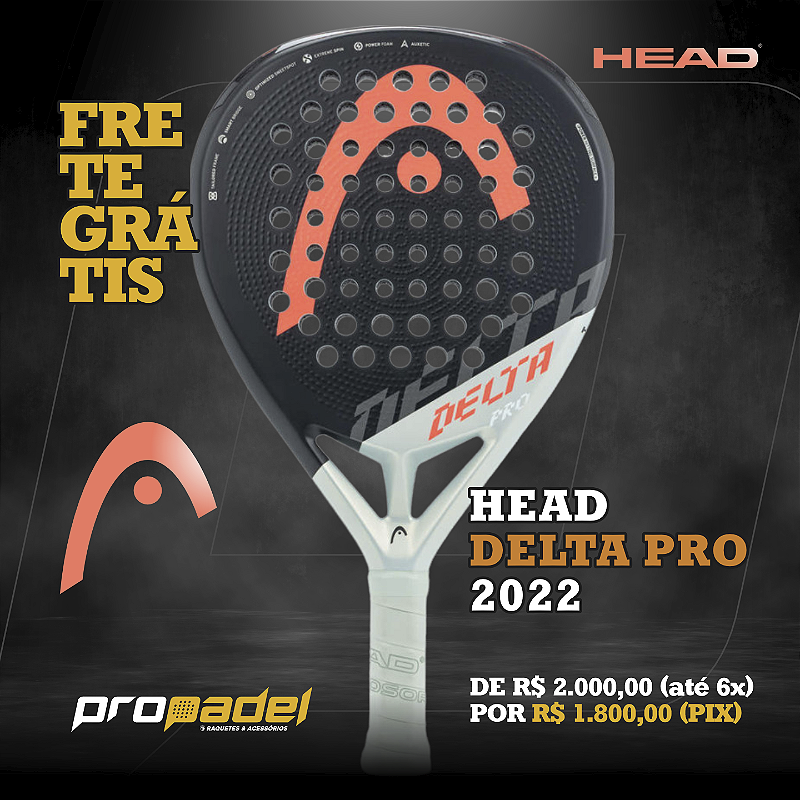 RAQUETE DE PADEL HEAD DELTA PRO 2022 - Loja Propadel
