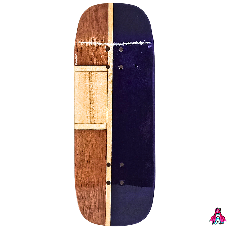 Deck marca Custom linha *Obscure* Split-Ply (34x97mm)(7.8g)(Boxy Shape ...