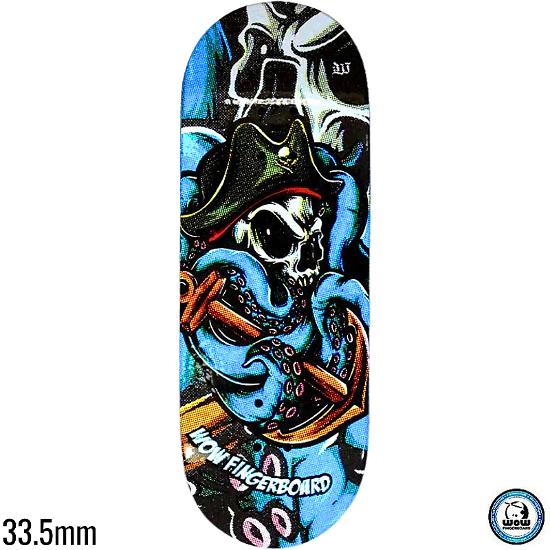 Deck WoW Graphic Series - Octopus Blue - Deep - Street - 33.5mm ...