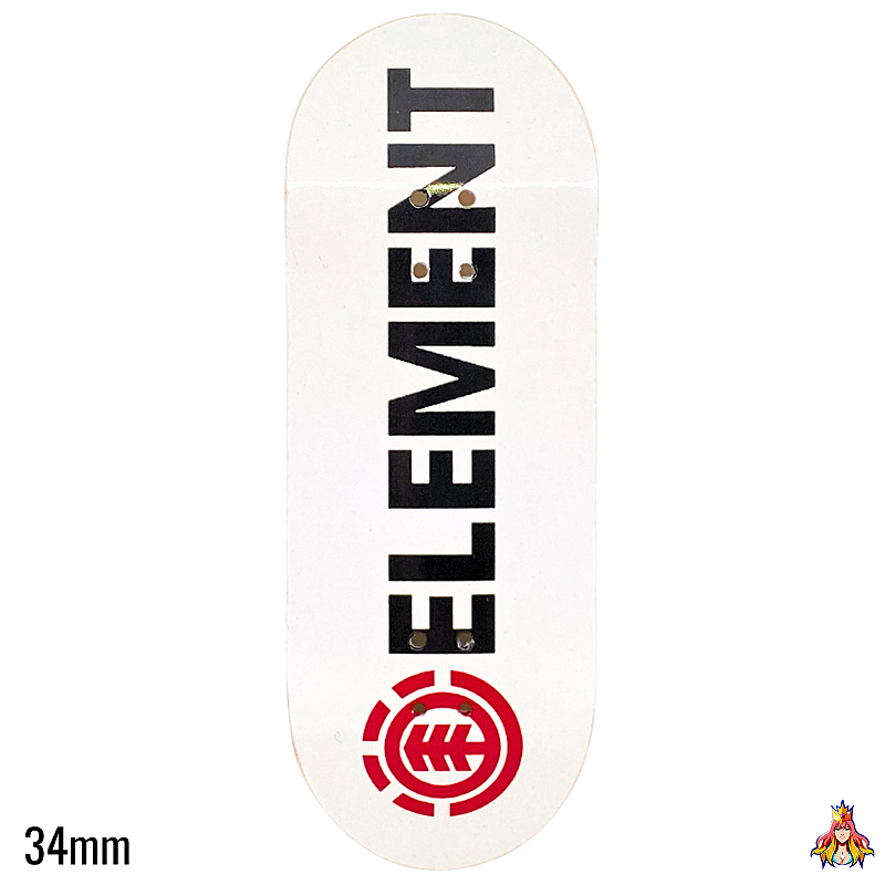 Deck Custom Premium 34mm - “Element Logo“ - com Tape Alien - Custom Shop