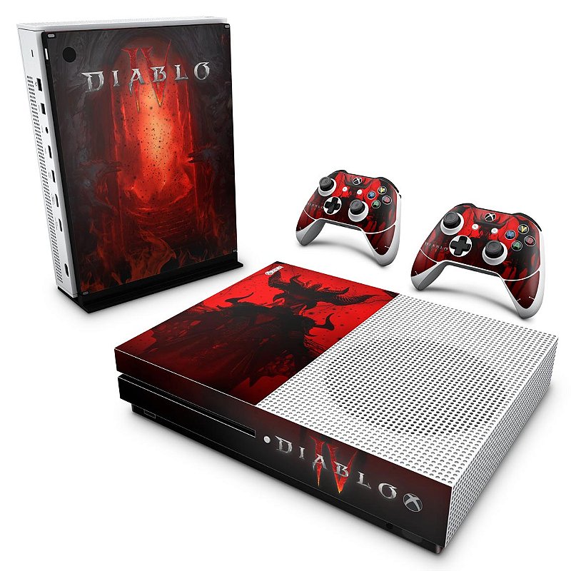 Xbox One Slim Skin - Diablo IV 4 - Pop Arte Skins Atacado