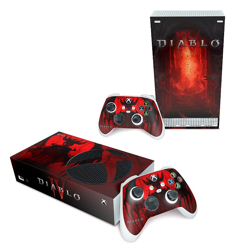Xbox Series S Skin - Diablo IV 4 - Pop Arte Skins Atacado