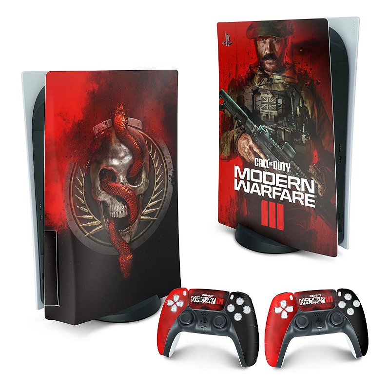 PS5 Skin - Call Of Duty Modern Warfare III - Pop Arte Skins Atacado
