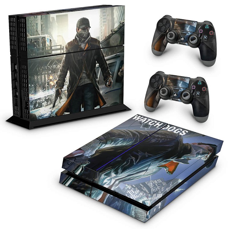 Ps4 Fat Skin - Watch Dogs - Pop Arte Skins Atacado