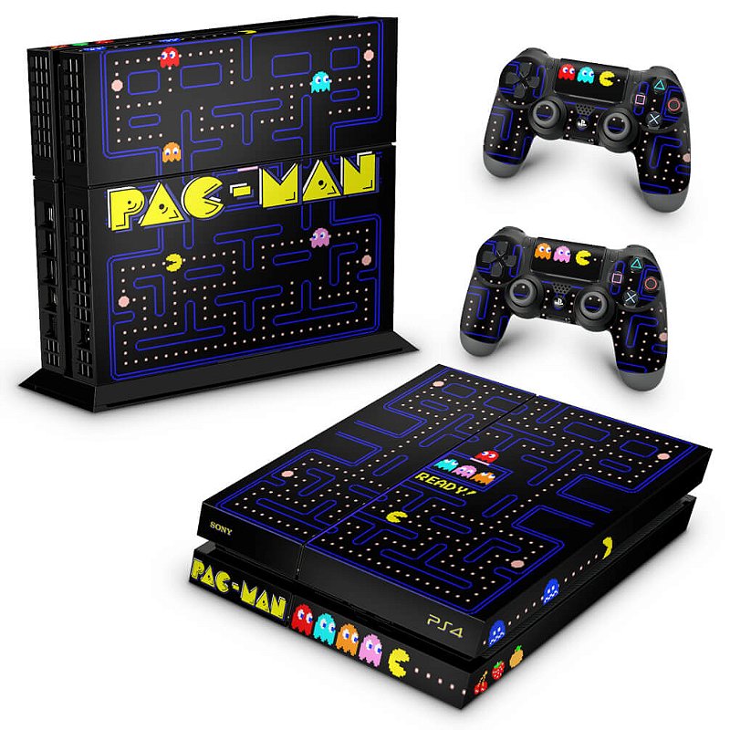 PS4 Fat Skin - Pac Man - Pop Arte Skins Atacado