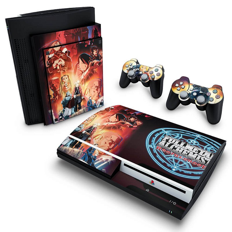 PS3 Fat Skin - Fullmetal Alchemist: Brotherhood - Pop Arte Skins Atacado