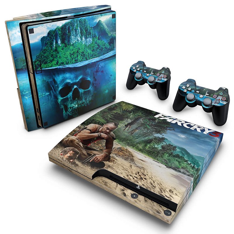 PS3 Slim Skin - Far Cry 3 - Pop Arte Skins Atacado