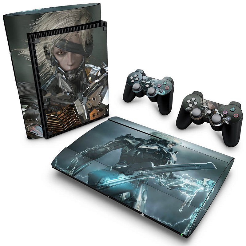 PS3 Super Slim Skin - Metal Gear Solid Rising - Pop Arte Skins Atacado
