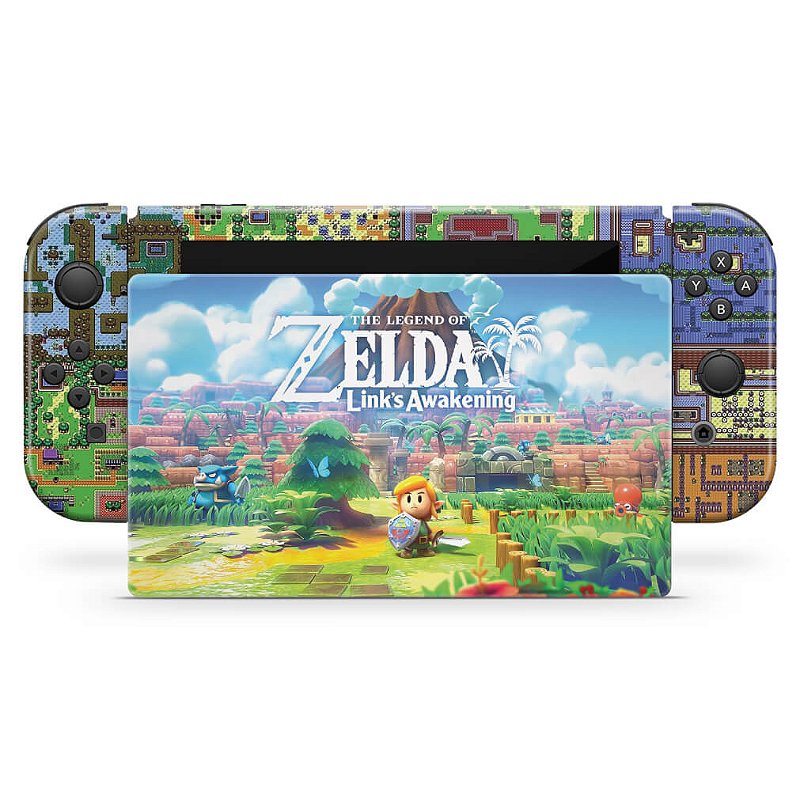 Nintendo Switch Skin - Zelda Link's Awakening - Pop Arte Skins Atacado
