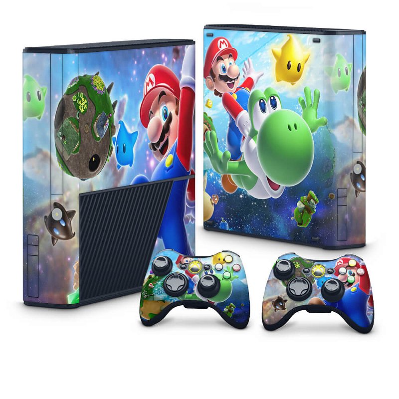 Xbox 360 Super Slim Skin - Super Mario - Pop Arte Skins Atacado