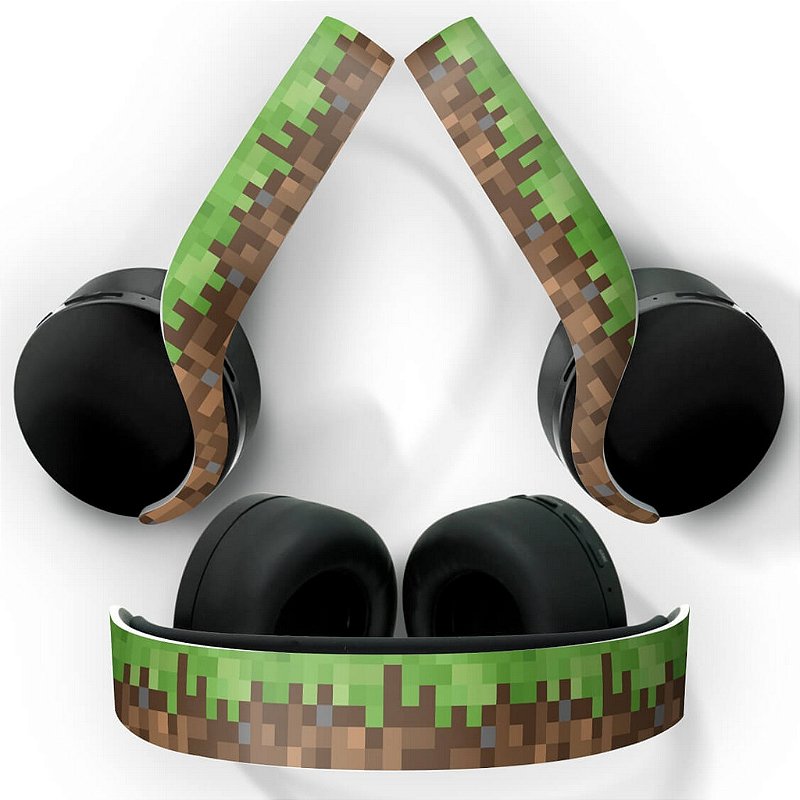 PS5 Skin Headset Pulse 3D - Minecraft - Pop Arte Skins Atacado