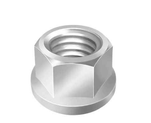 PORCA FLANGEADA 10M (1,25) ZINCADA - DAMOFIX