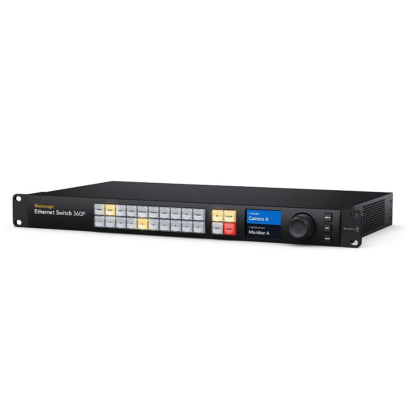 Blackmagic Ethernet Switch 360p - VIDDIUM - DIGITAL VIDEO INTELIGENTE