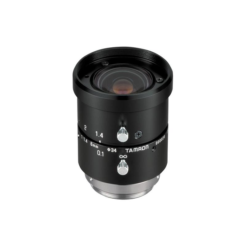 Tamron lente fixa 6 mm C‑Mount para visão industrial - VIDDIUM ...