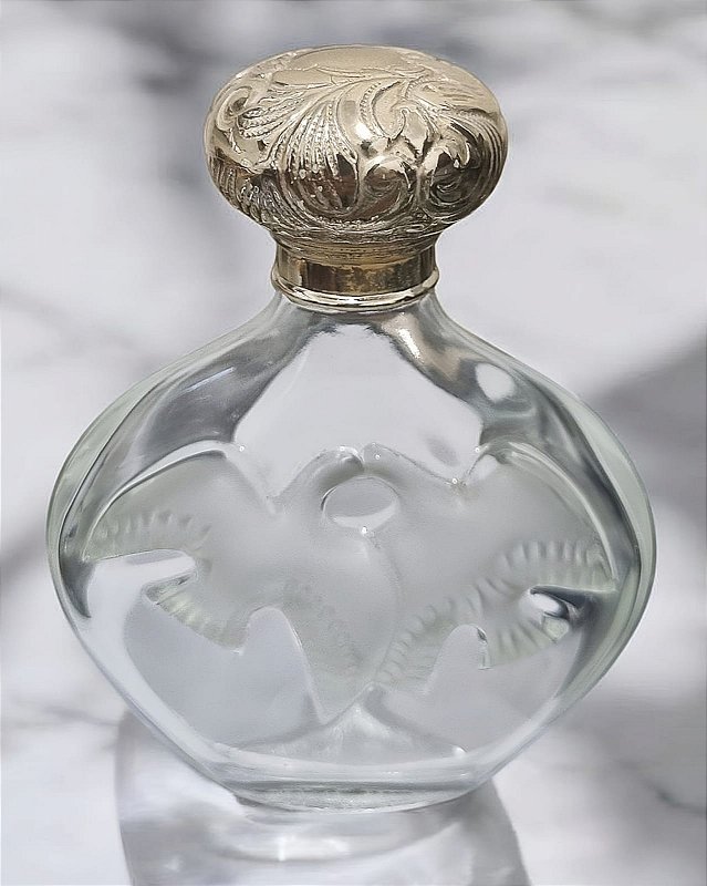 Frasco de perfume Vintage Nina Ricci - Lalique. - RG Arte e Antiguidades