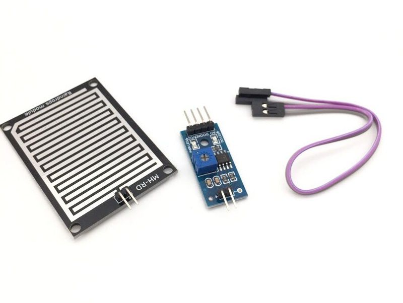 Sensor De Chuva Água C Módulo P Arduino Pic Esp32 Esp8266 Loja Da 6992