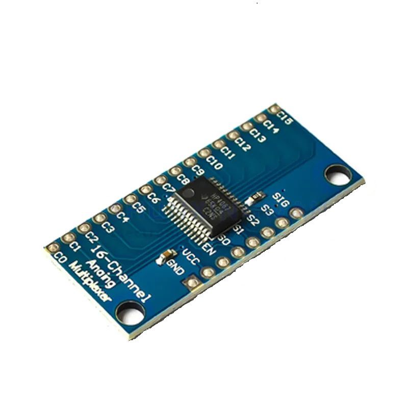 Módulo Multiplexador CD74HC4067 CMOS Analógico Digital 16 Canais - Loja ...