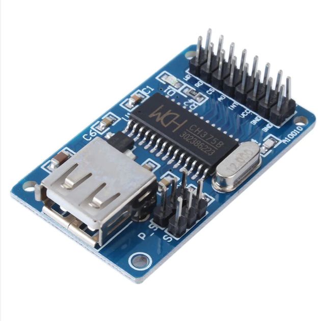 Módulo CH375 USB Para Comunicação Arduino - Loja da Fábrica de Bolso