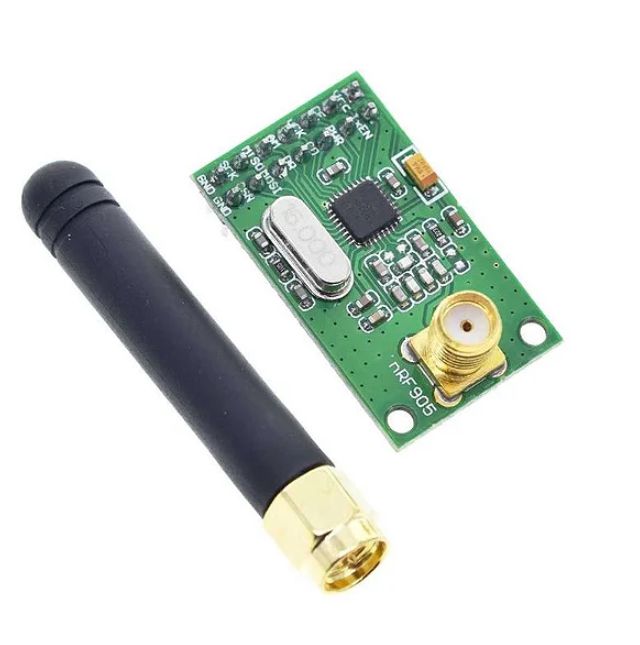 Módulo NRF905 Wireless Arduino + Antena - Loja da Fábrica de Bolso