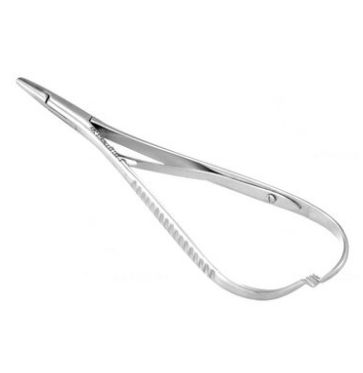 Porta Agulha Mathieu 14 Cm C/ Widia P/ Sutura - Abc Instruments ...